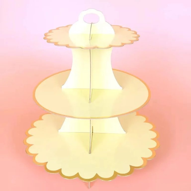 Présentoir à Gâteau en Carton