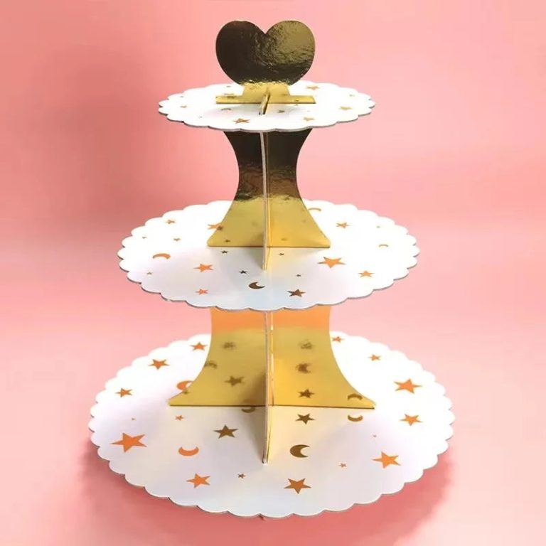 Présentoir à Gâteau en Carton