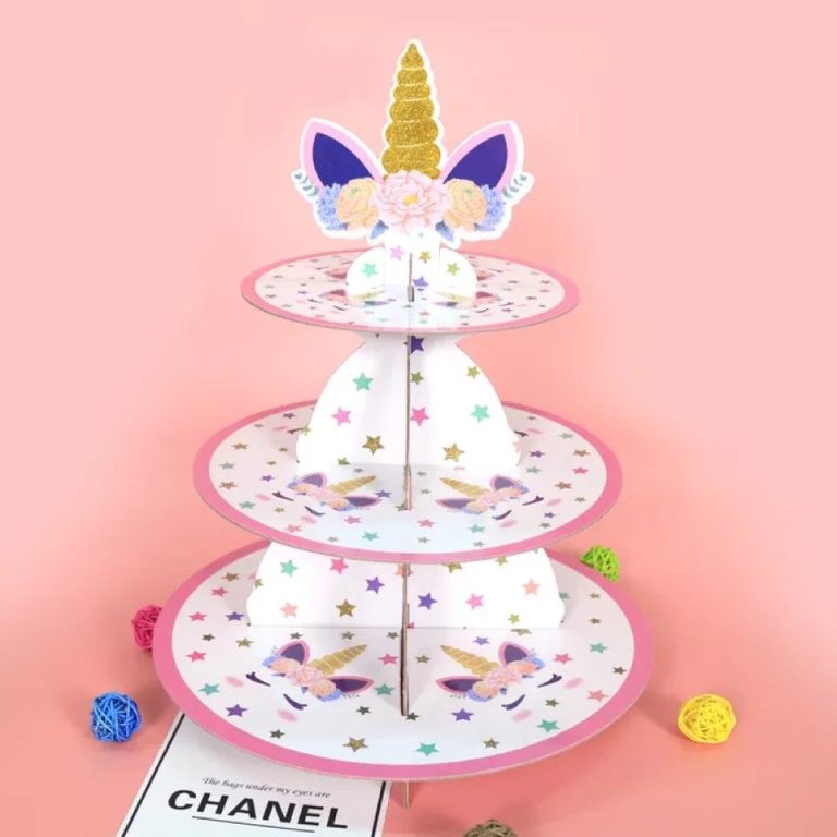 Présentoir à Gâteau en Carton