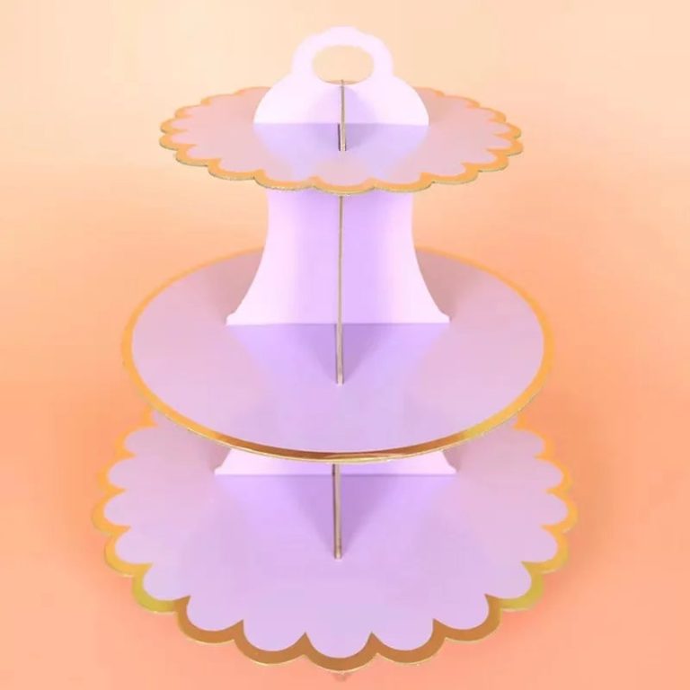 Présentoir à Gâteau en Carton