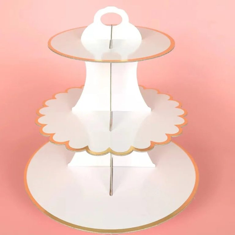 Présentoir à Gâteau en Carton