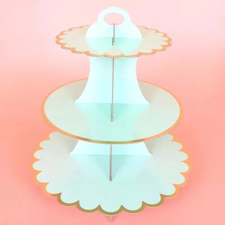 Présentoir à Gâteau en Carton